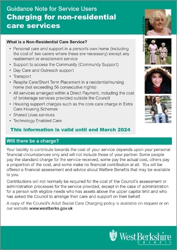 Adult Social Care - Information Leaflets - West Berkshire Council